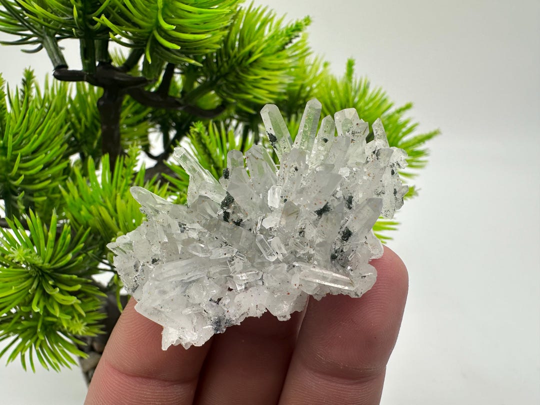 Wonderful Transparent Quartz,calcite,chlorite,from Djurcovo Mine,laki ...
