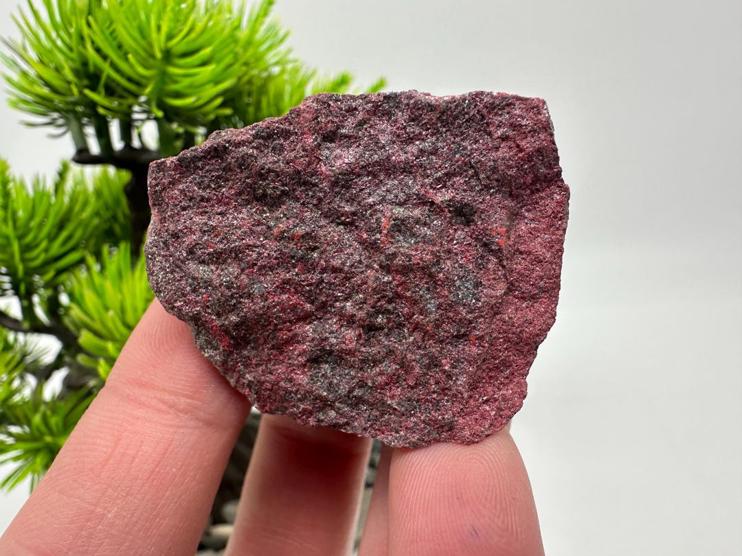Extra Large Red Cinnabar Crystal Specimen: Raw Mineral From Almaden ...