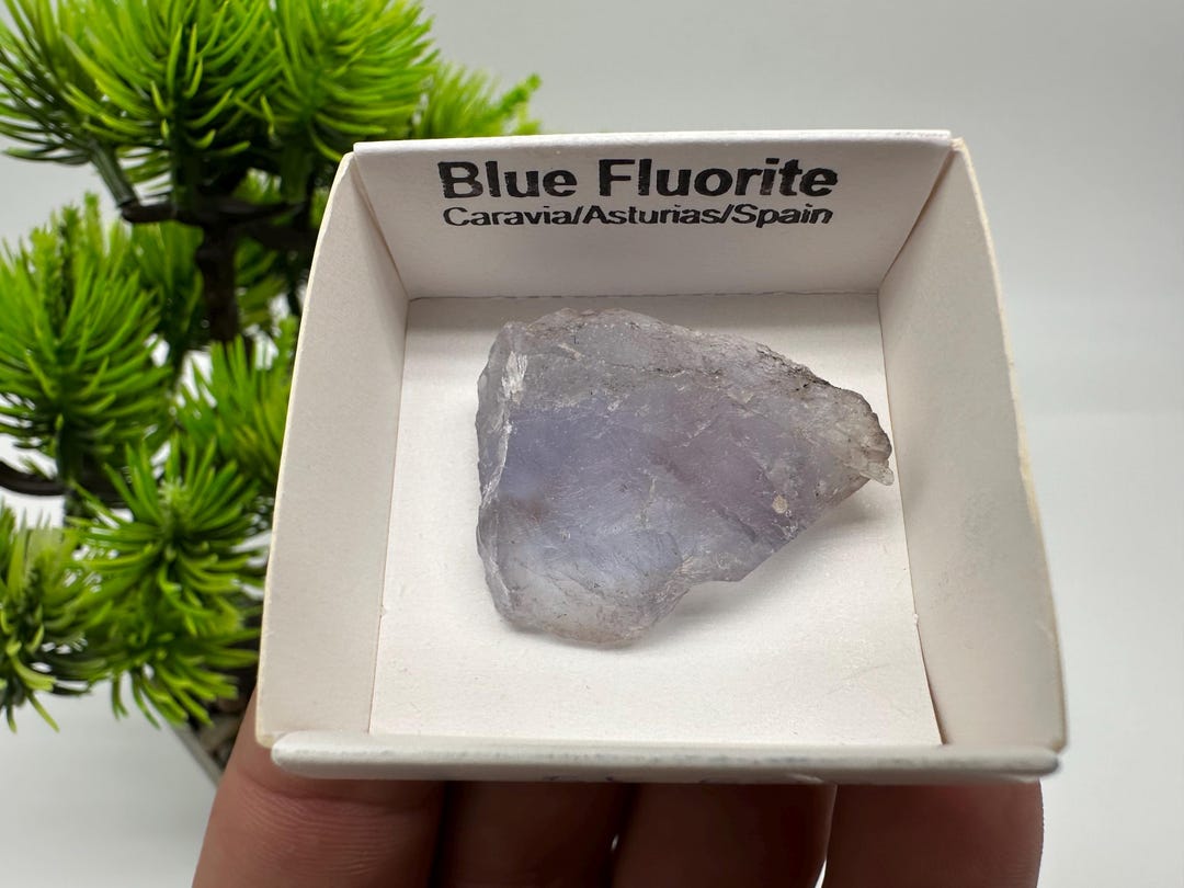 Blue Fluorite Mineral Specimen: Spanish Crystal Collection (3/2.5cm - Etsy
