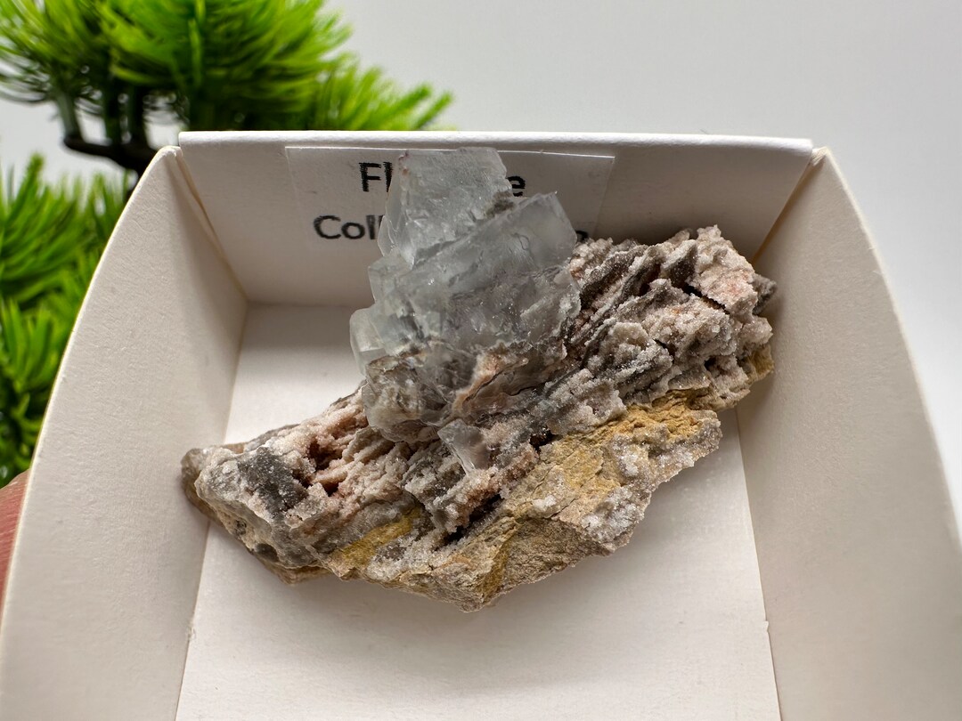 Raw Green Fluorite Cube Cluster - Vintage Meditation Stone - Etsy