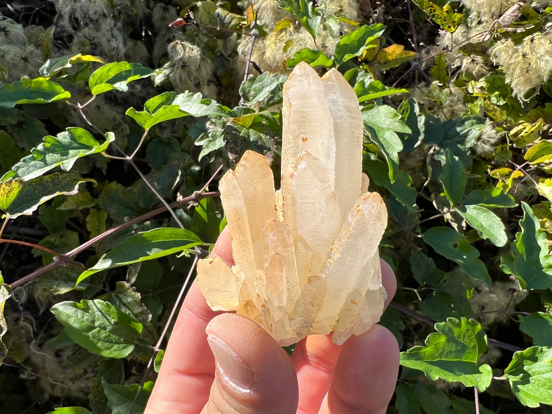 Iron Oxide Quartz Crystal - Djyrcovo Mine, Bulgaria - Etsy