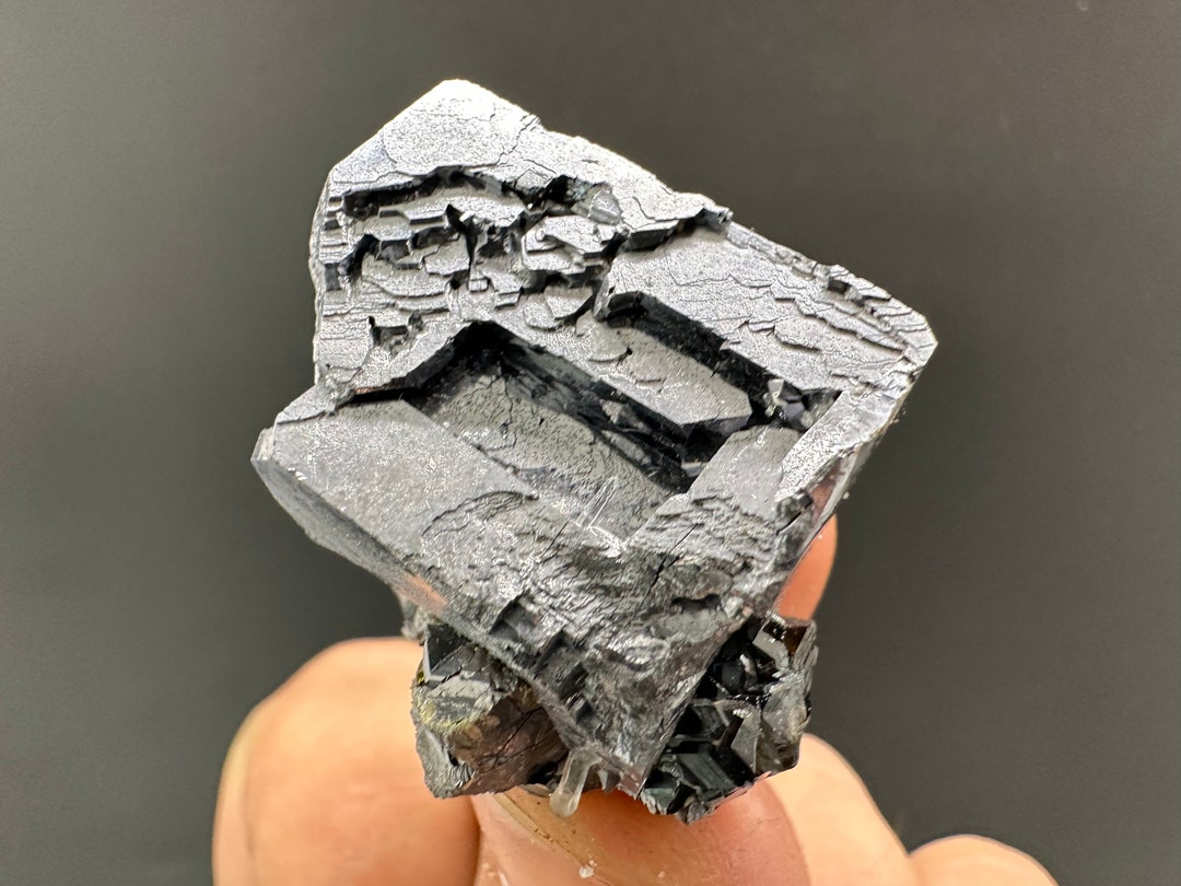 Shiny Galena Crystal: Rare Morphology Mineral Specimen, Bulgaria - Etsy