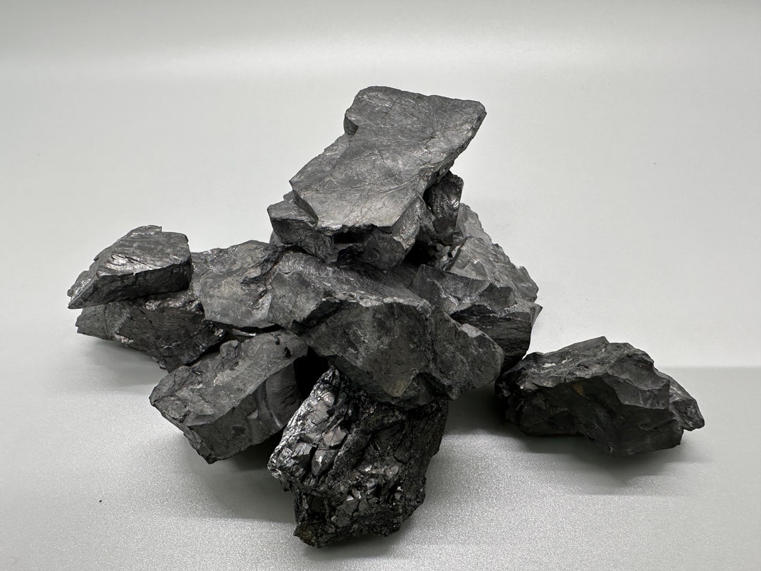 Shungite Raw Stone, Shungite, Rough Stones, Raw Stones, Stones ...