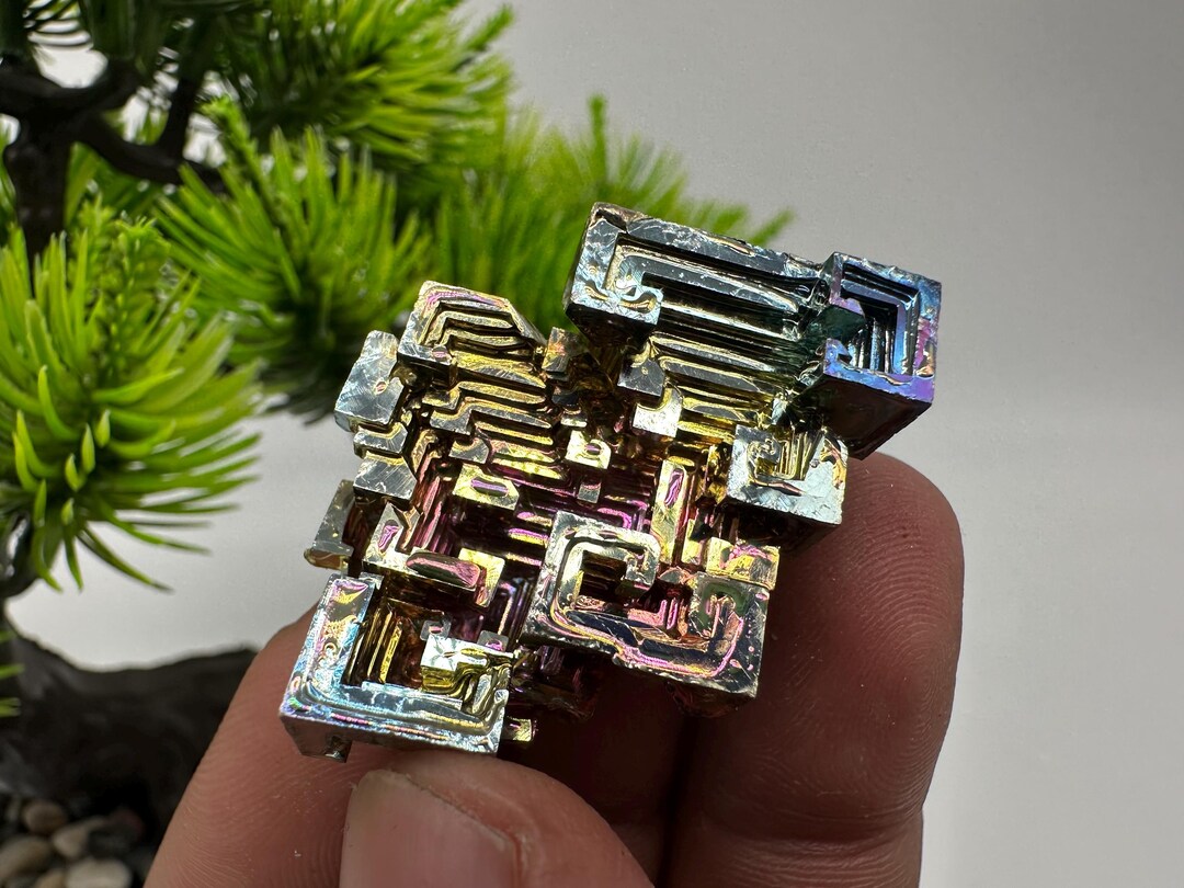 Stunning Bismuth ,gemstone Bismuth, Rainbow Crystal, Bismuth Pieces ...