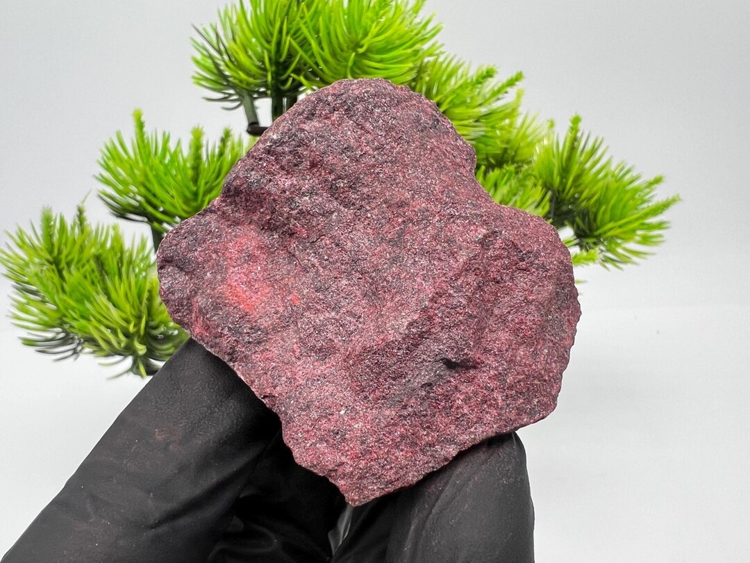 Extra Large Red Cinnabar Crystal Specimen: Raw Mineral From Almaden ...