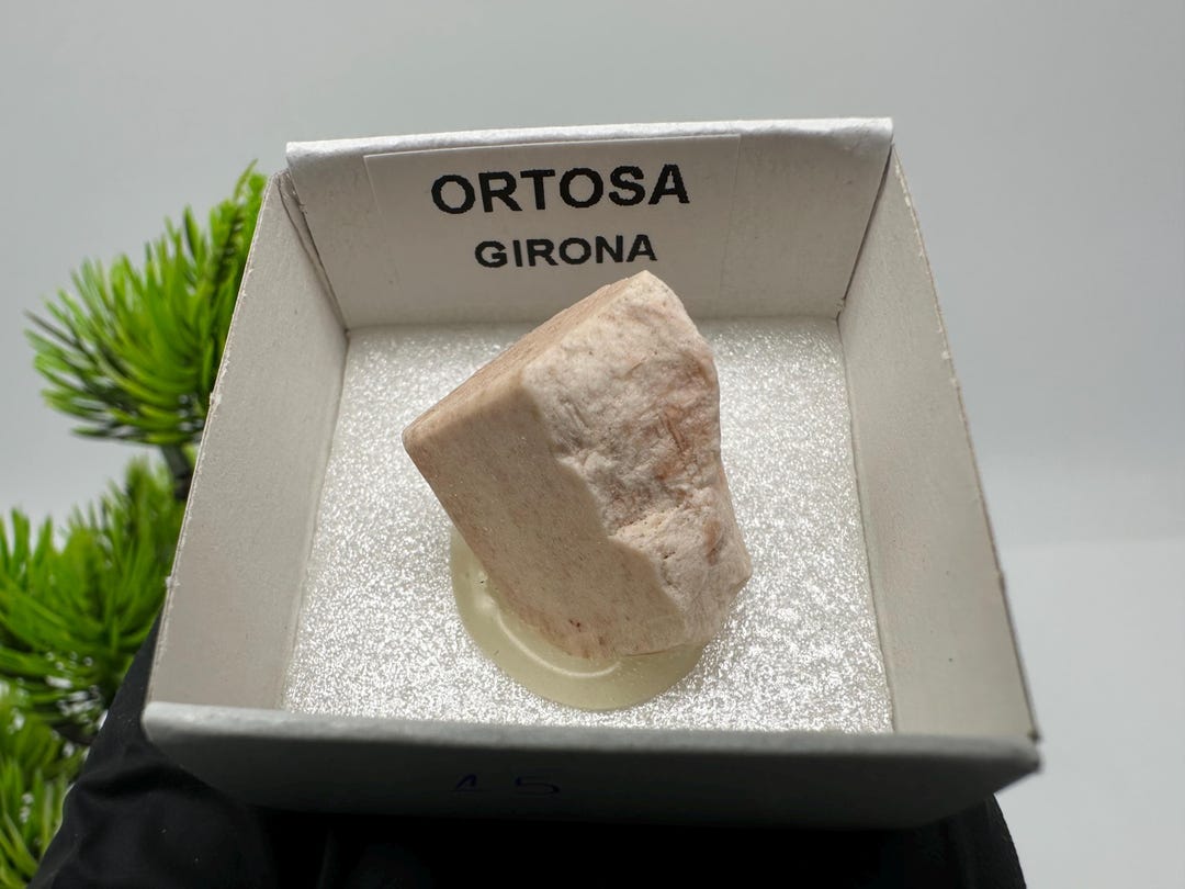 Natural Orthoclase Feldspar Crystal From Spain – Raw Mineral Specimen ...