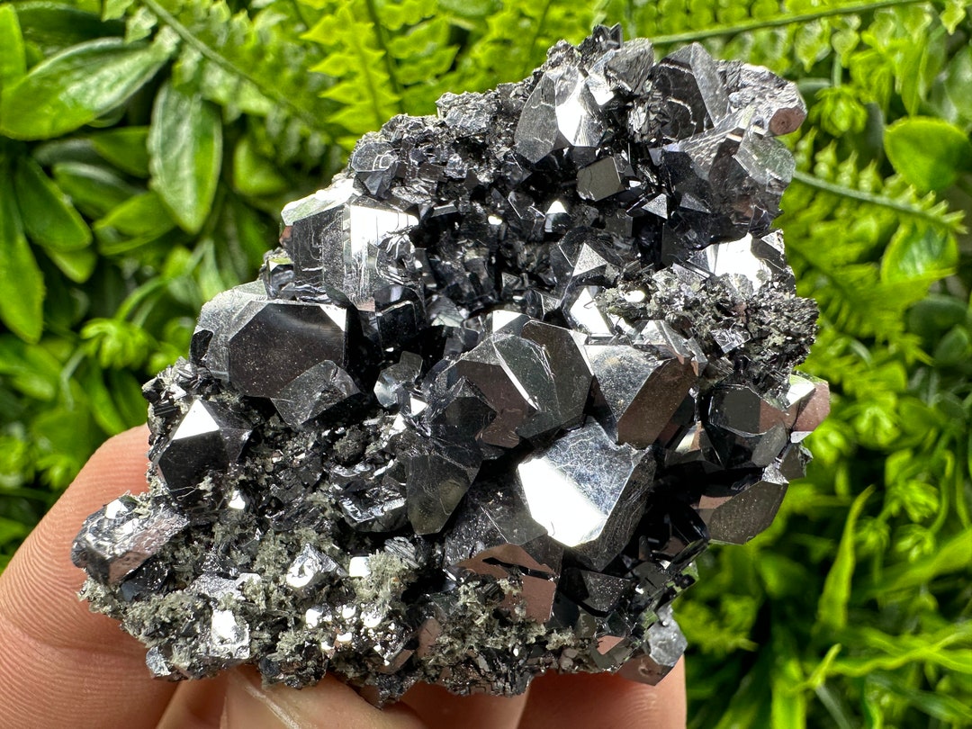 Amazing Shiny Skeletal Galena Natural Mineral Crystal Home Decor ...