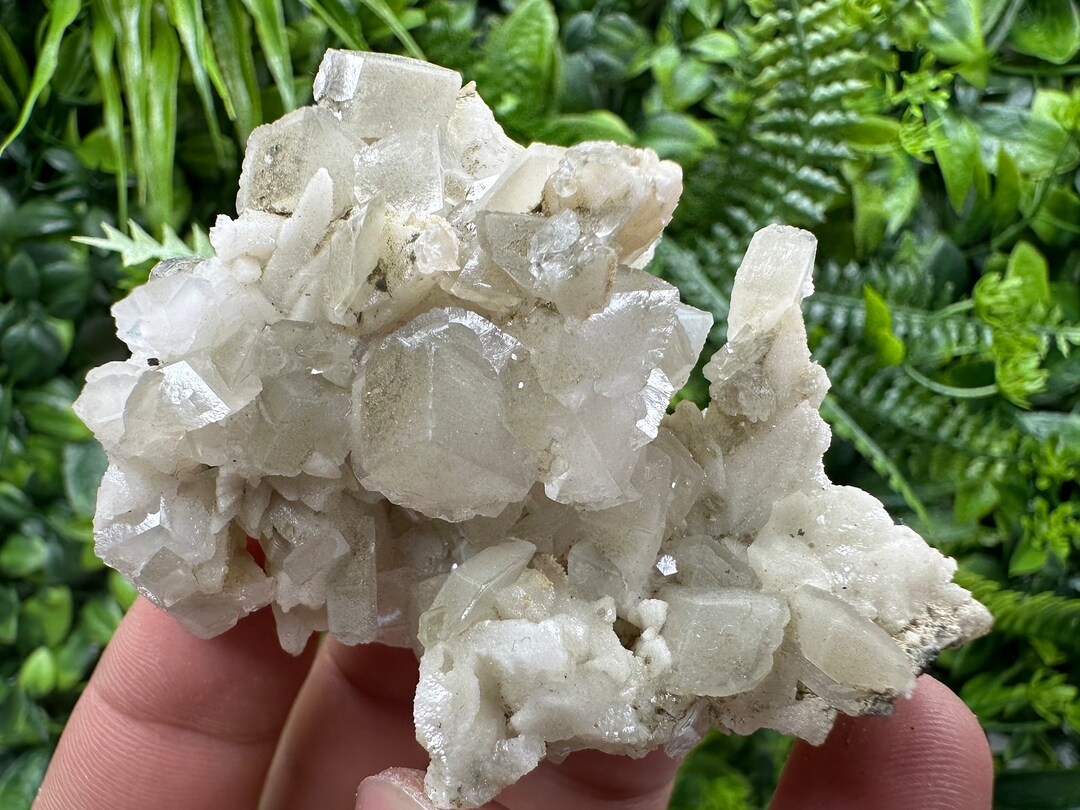 Lovely Piece Calcite Fluorescent Mangano Natural Mineral Crystal Home ...