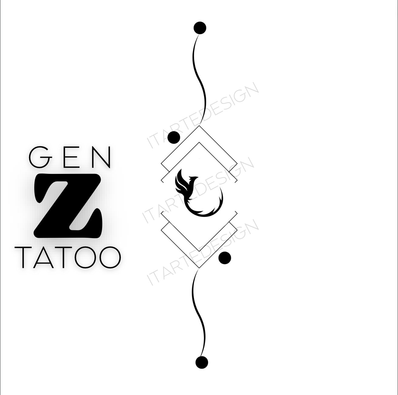 GEN Z Generation Tatoo Custom PNG Tattoo Unisex Design Unisex ...