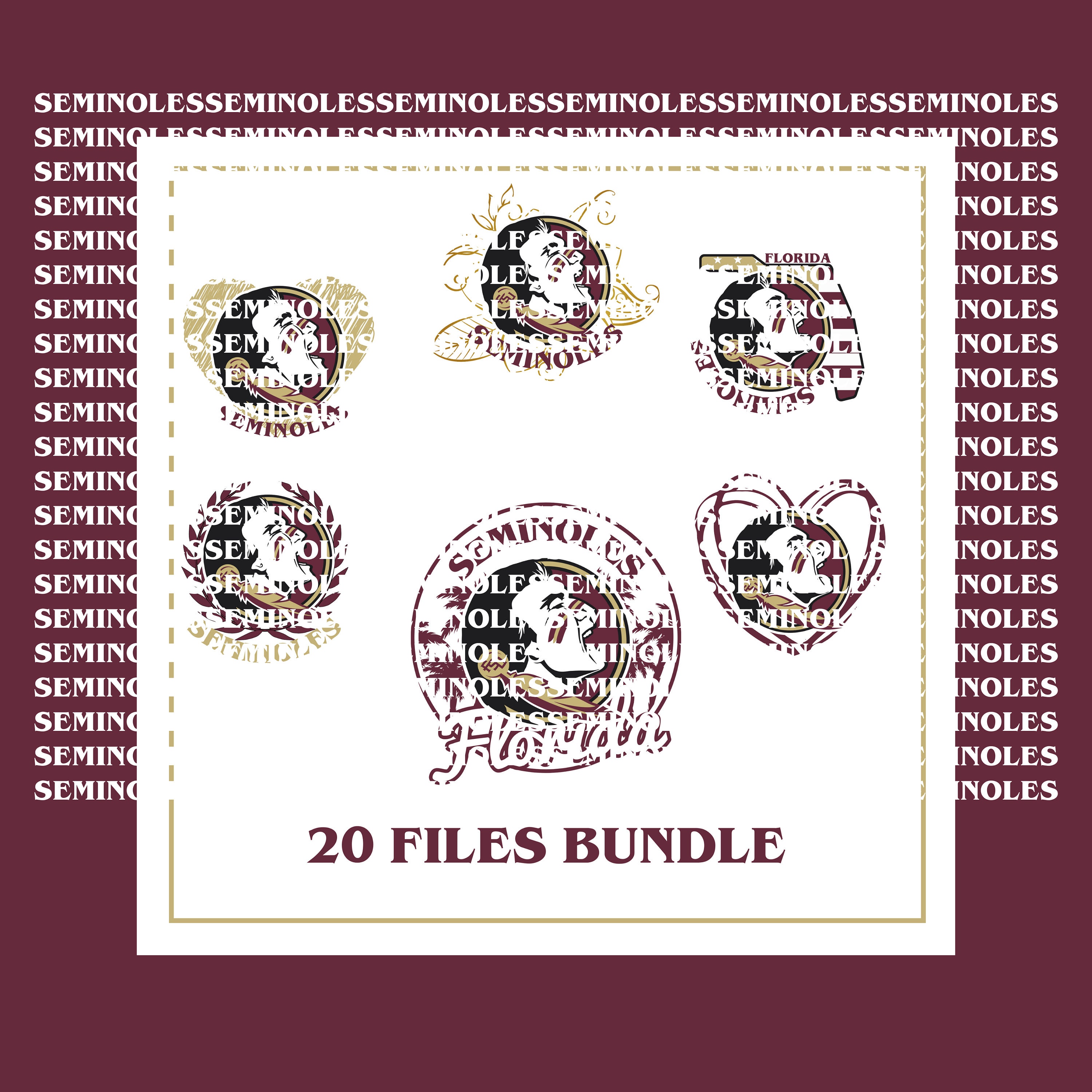 20 Exclusive Svg Files Bundle FSU - Etsy