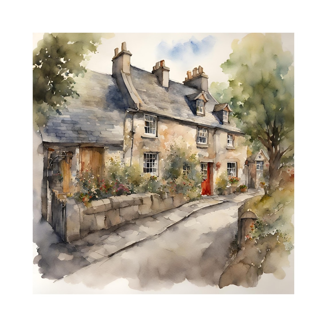 Glasgow Scotties Png Bundle 101 Glasgow Street Poster Glasgow Travel Print Watercolor Glasgow ...