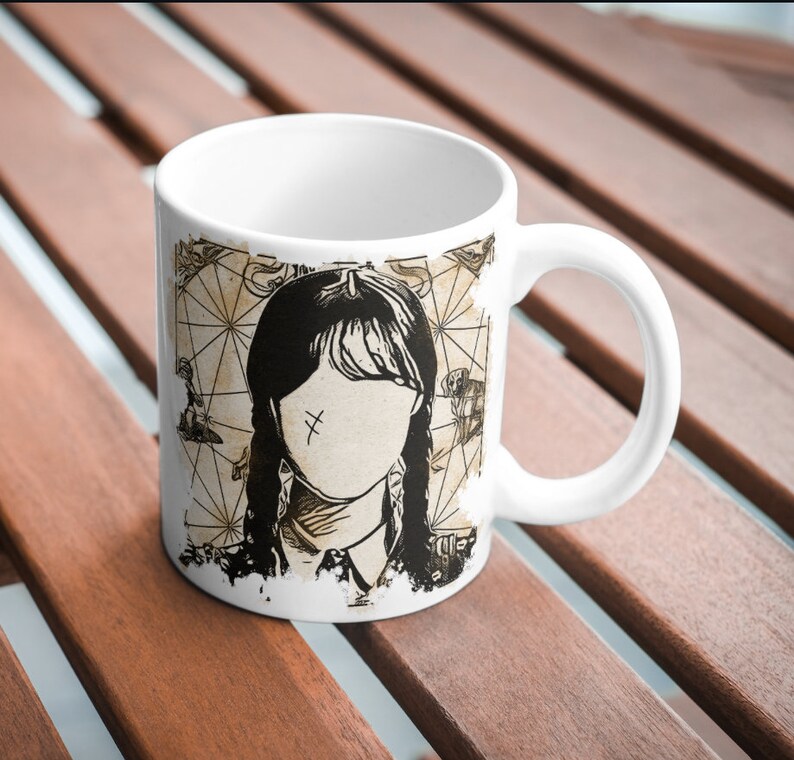 Wednesday Addams Design Character Monogram Digital File for Wall Art 90 ...