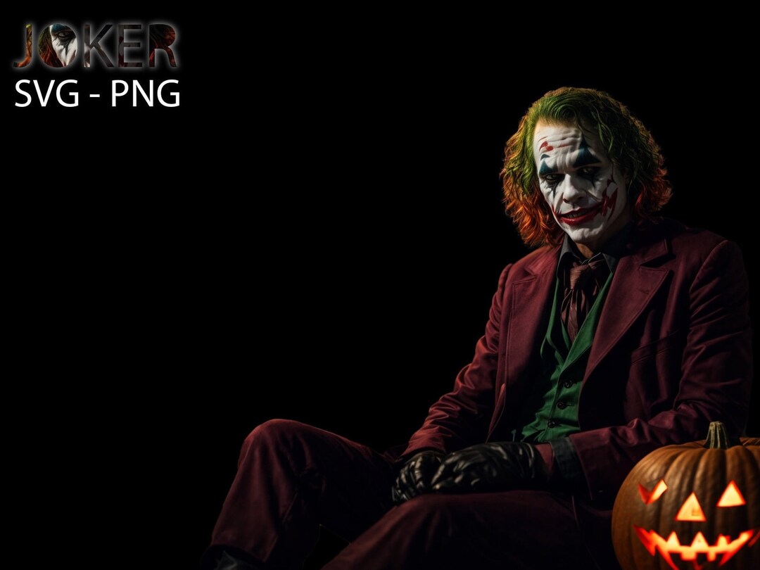 Joker Sticker Joker Poster Joker Shirt Joker Svg Joker Png Joker ...
