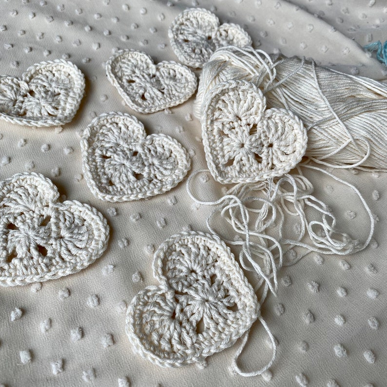 Crochet Heart PDF Pattern Handmade Valentine's Day Gift - Etsy