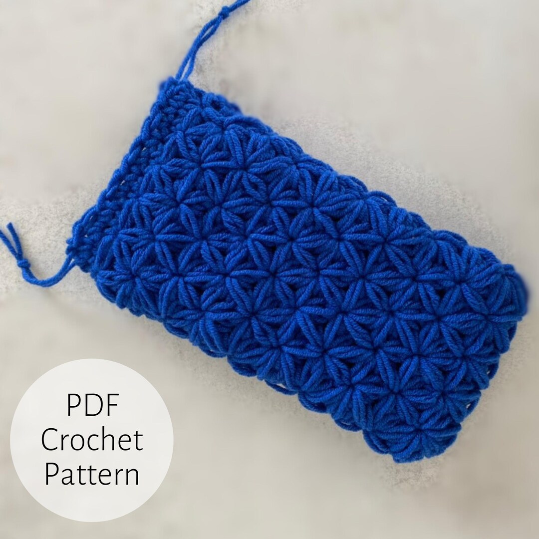 Jasmine Case Crochet Pattern || Jasmine Stitch Pouch - Etsy