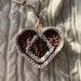 Crochet Gingerbread Heart | Christmas Ornament - Etsy