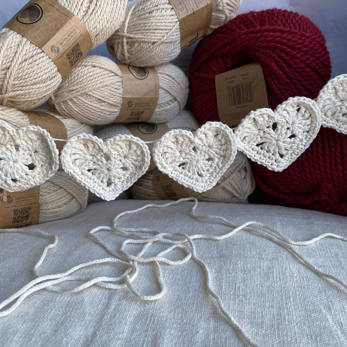 Crochet Heart PDF Pattern Handmade Valentine's Day Gift - Etsy