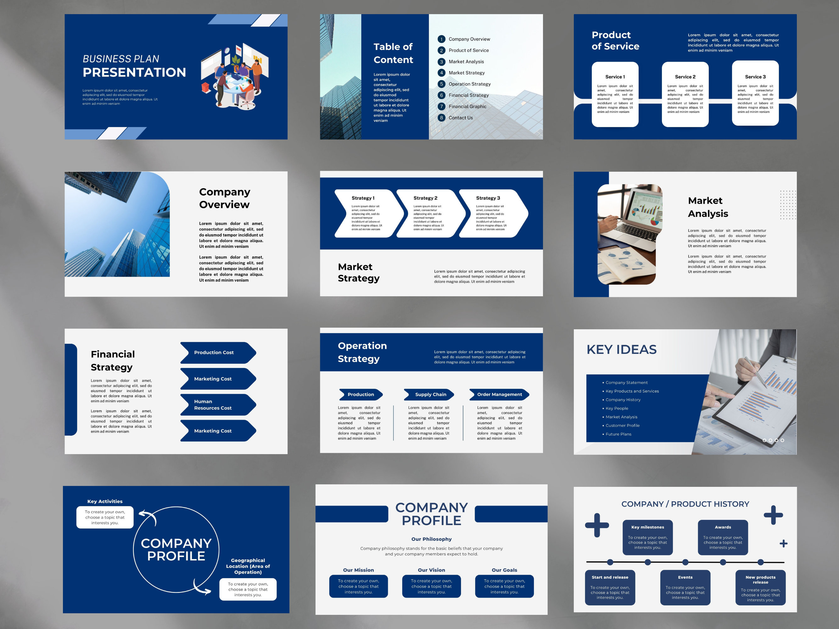 PPT Template Business , Powerpoint Template Professional, Clean ...