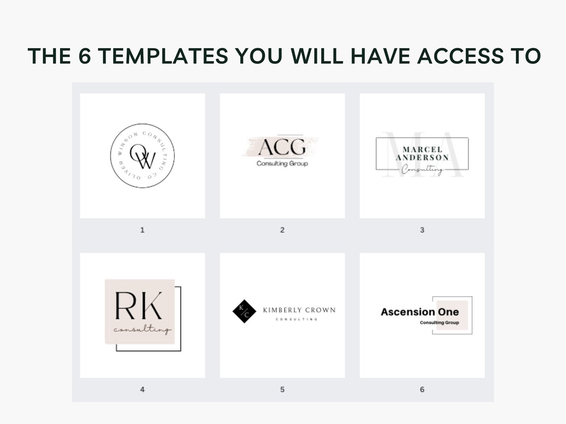 Consulting Logo, Consulting Logo Design Template, Consulting Marketing ...