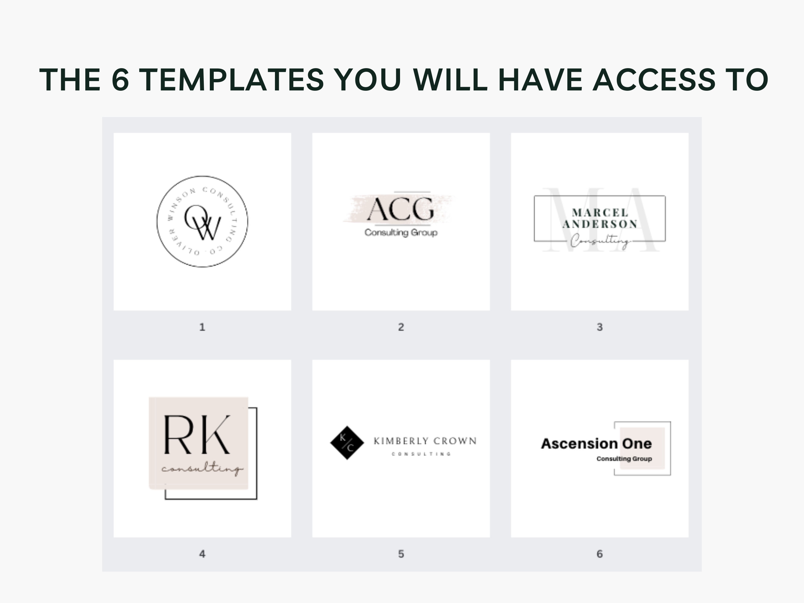 Consulting Logo, Consulting Logo Design Template, Consulting Marketing ...