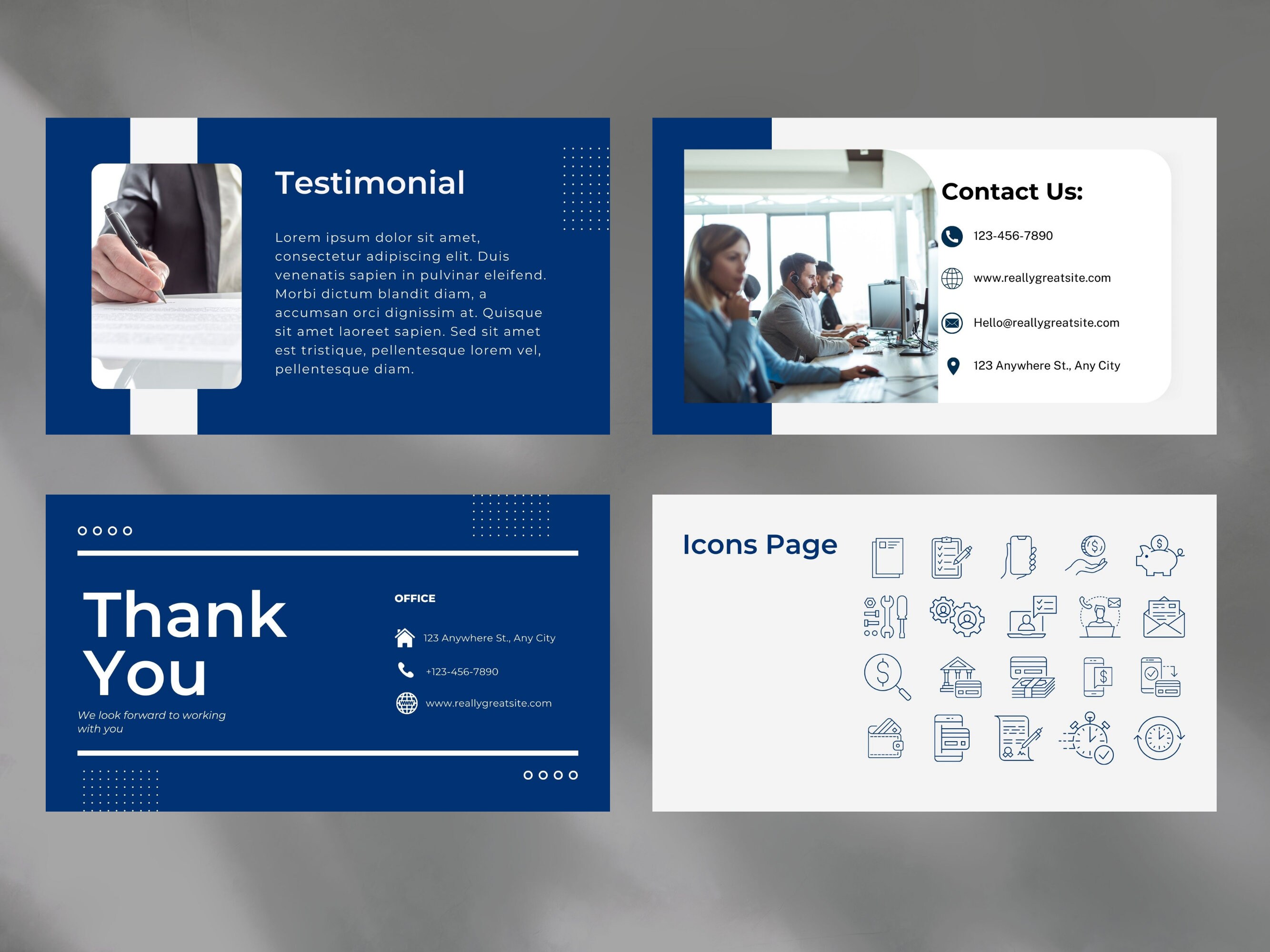 PPT Template Business , Powerpoint Template Professional, Clean ...