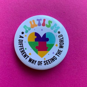 Autism, Autistic Badges - Etsy