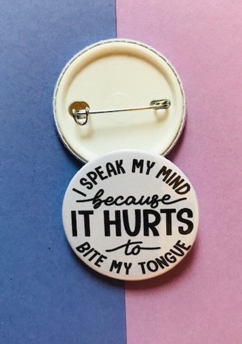 Sarcastic and Humorous Badges, Suits All Ages, Fun Badges SET 1 - Etsy