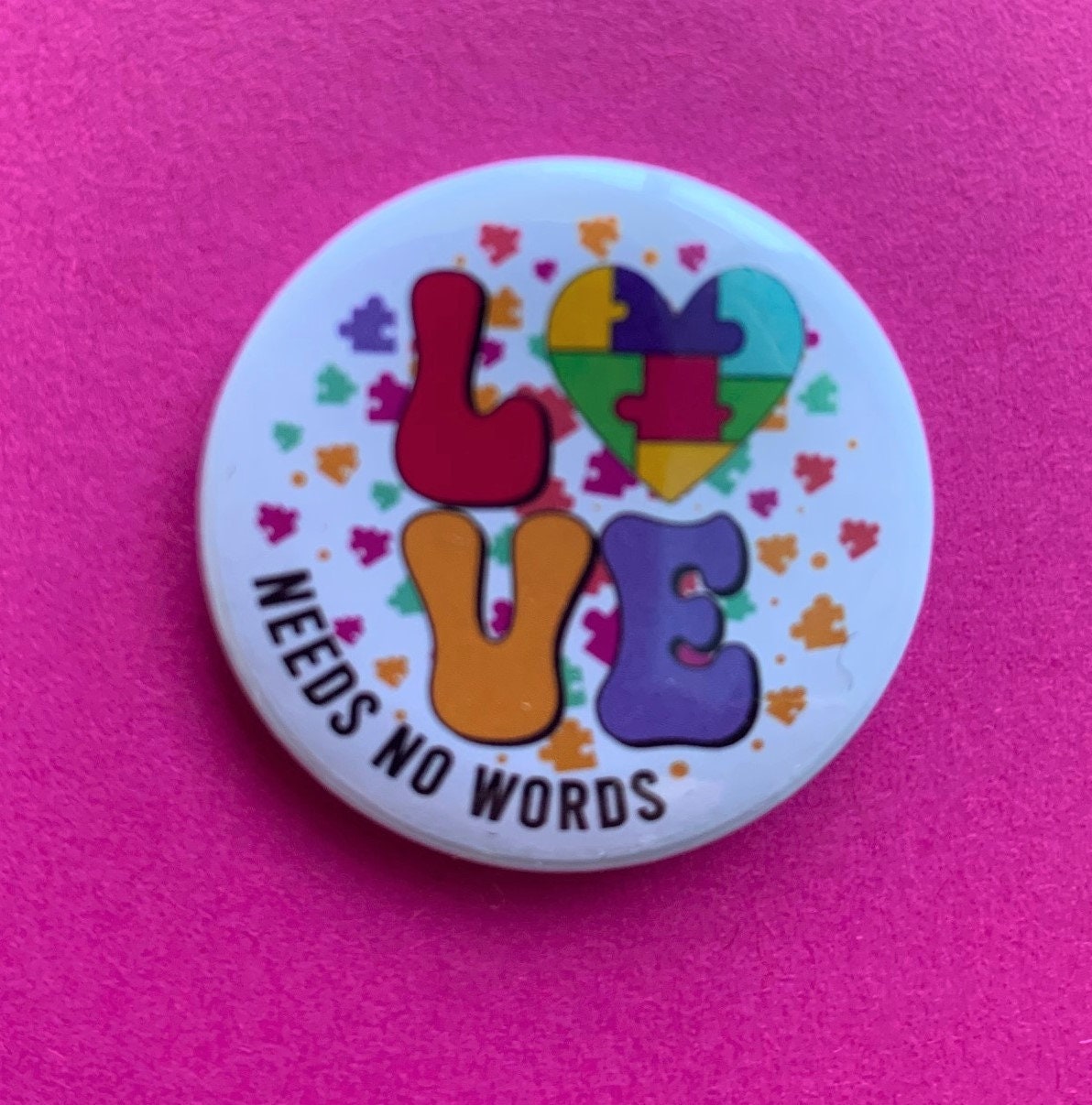 Autism, Autistic Badges - Etsy