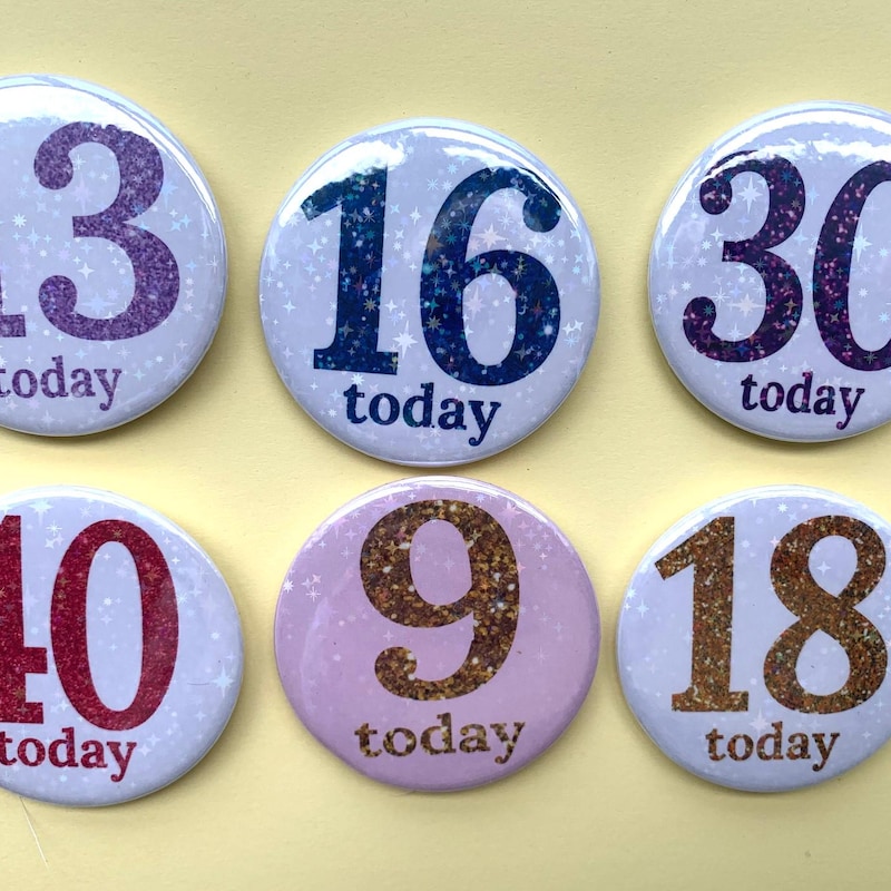 Birthday Badge 100 - Etsy UK