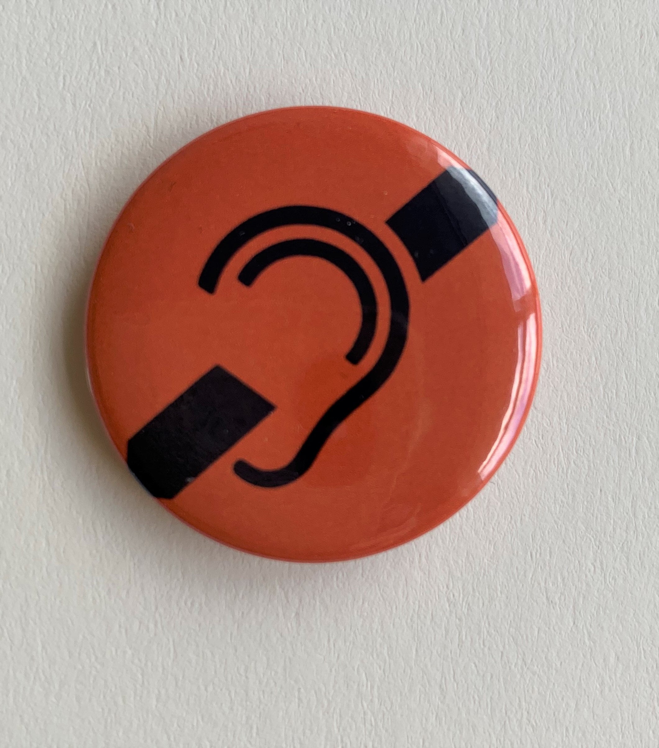 Hard of Hearing Badge, Deaf, Hearing Impaired. - Etsy UK
