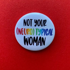 ADHD, Neurodiversity, Neurotypical Badges - Etsy UK