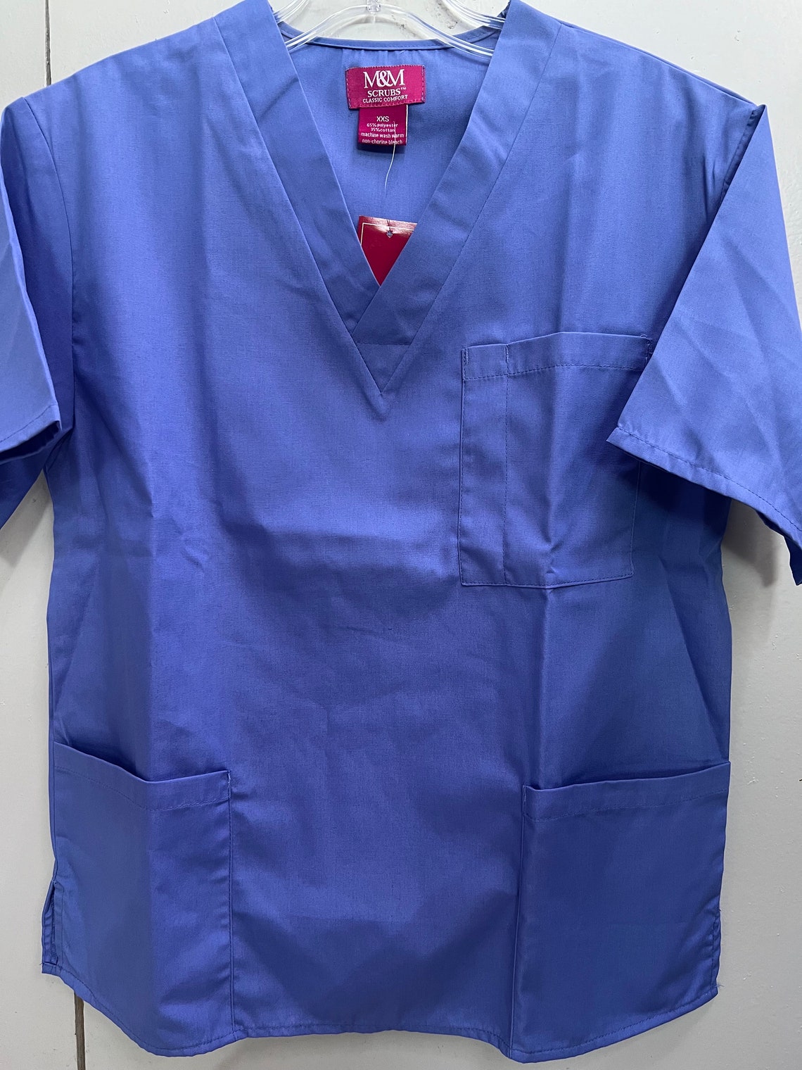 Unisex Scrub Top- Xxs-5x Ceil Blue M Brand - Etsy