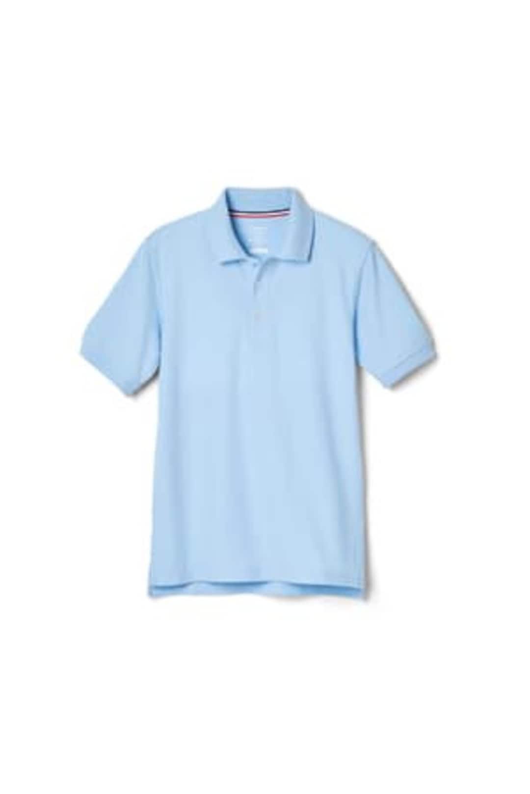 School Uniform for Adult Pique Polo Shirt Light Blue S-5X - Etsy