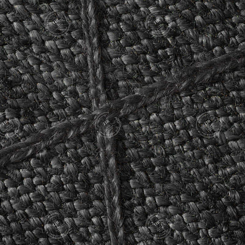 Long Rag Rug Runner Black - Etsy