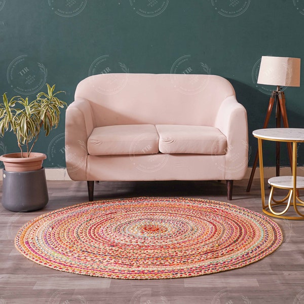 Colorful Braided Rug - Etsy