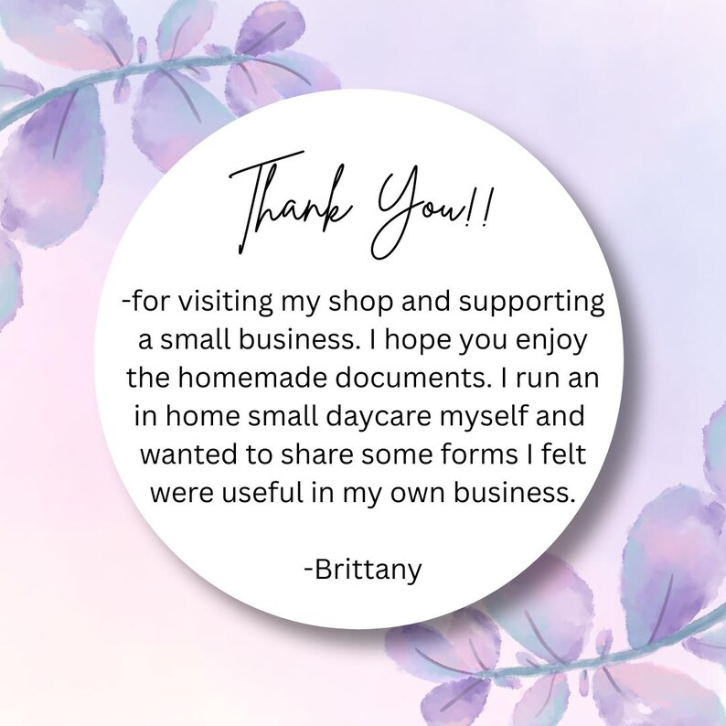 Insect Repellent Permission, Sunscreen Authorization, Daycare Forms ...