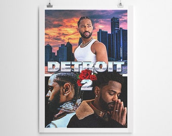 Detroit Music Poster | Etsy