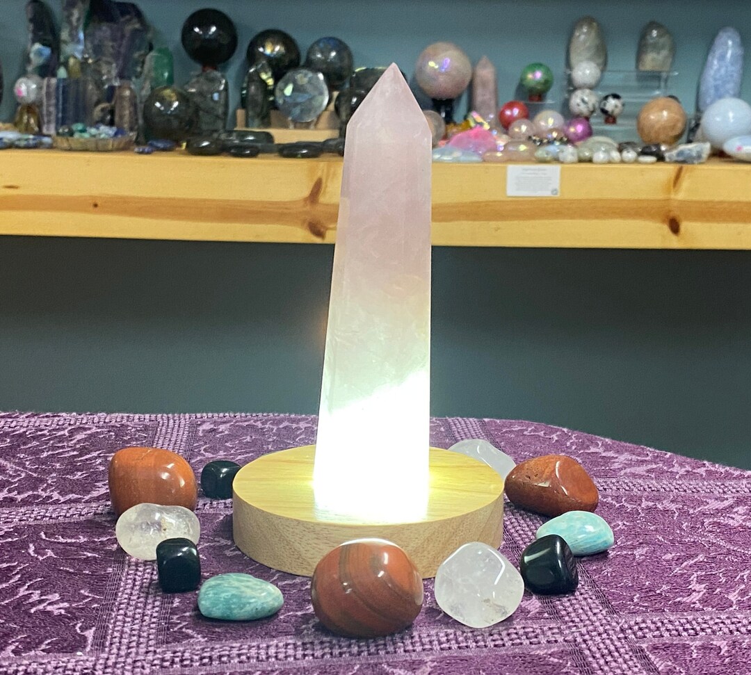 Rose Quartz Crystal Grid - Etsy