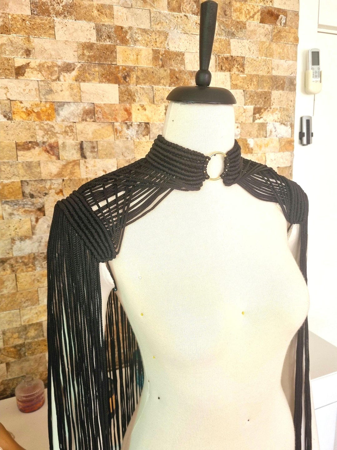 Macrame Fringe Epaulettes: Festival Costume Shoulders - Etsy
