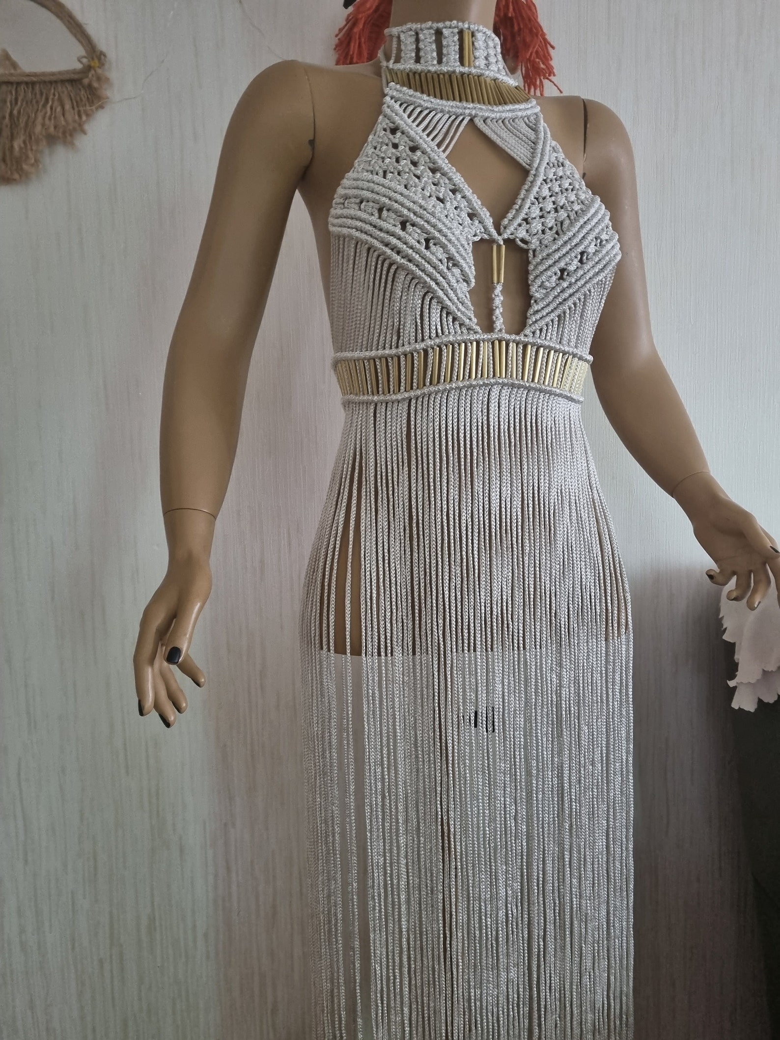 Macrame Dress, Festival Outfit, Rave Dress, Festival Dress, Macrame ...