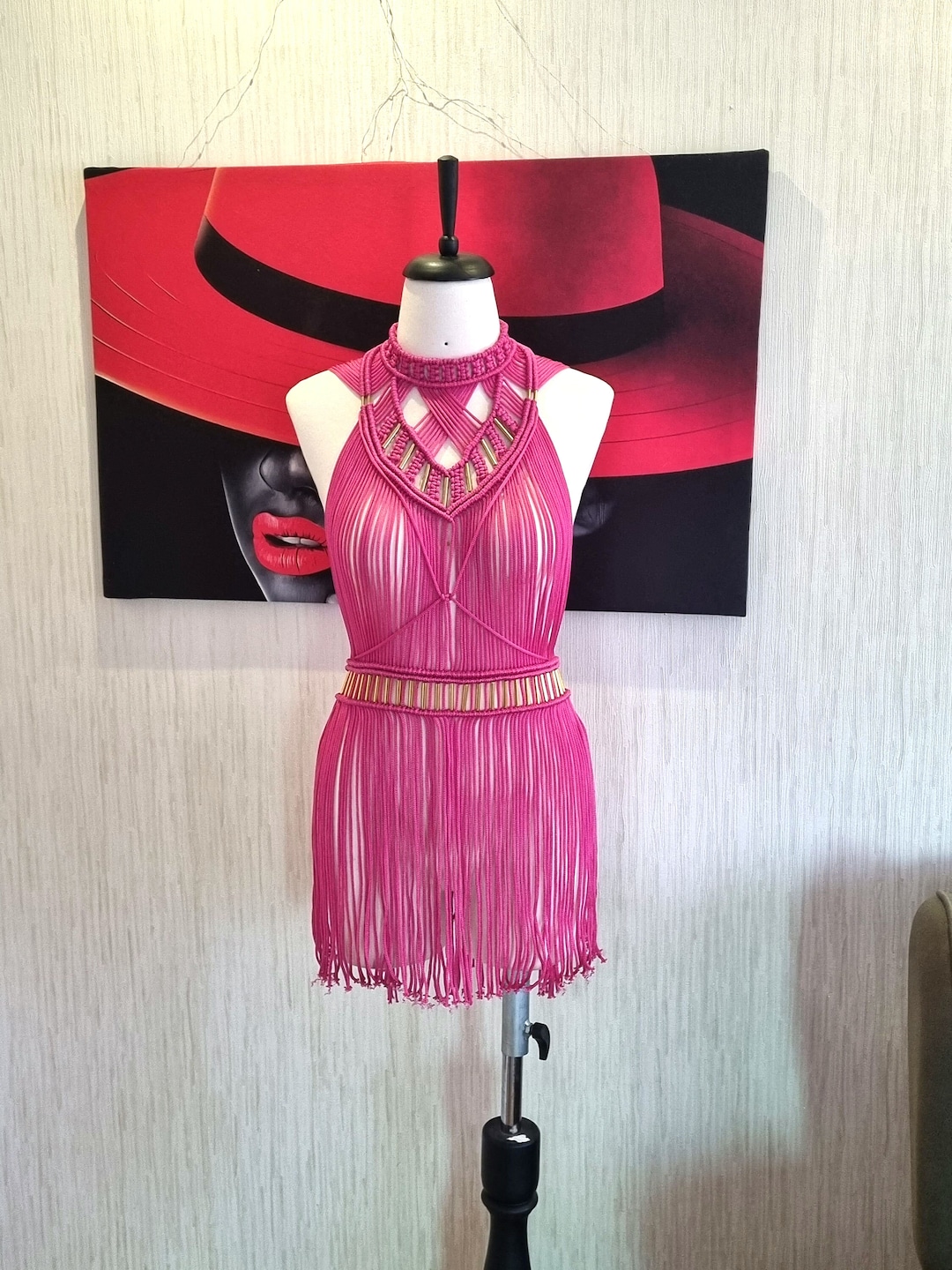 Macrame Dress, Burning Man Festival Woman, Greek Goddess, Burning Man ...