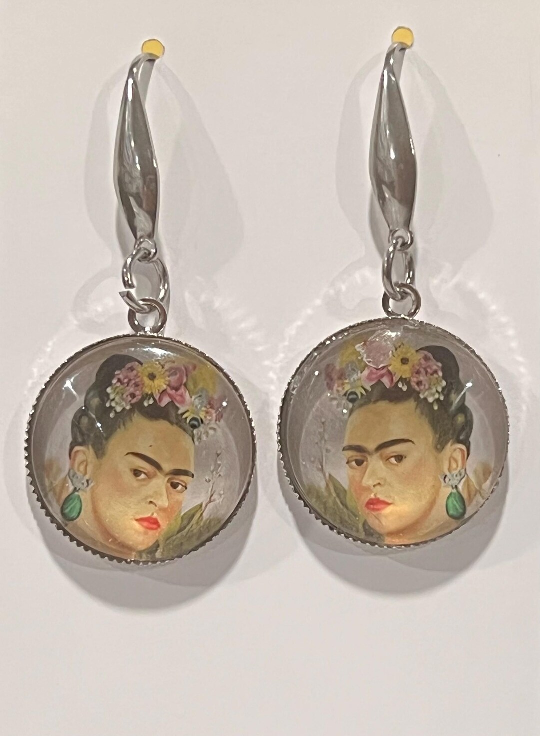 Frida Kahlo Earrings: Stainless Steel Dangle Earrings - Etsy