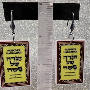 Passover Earrings,matzo,haggadah,plagues of Egypt, Matzo Ball Soup ...