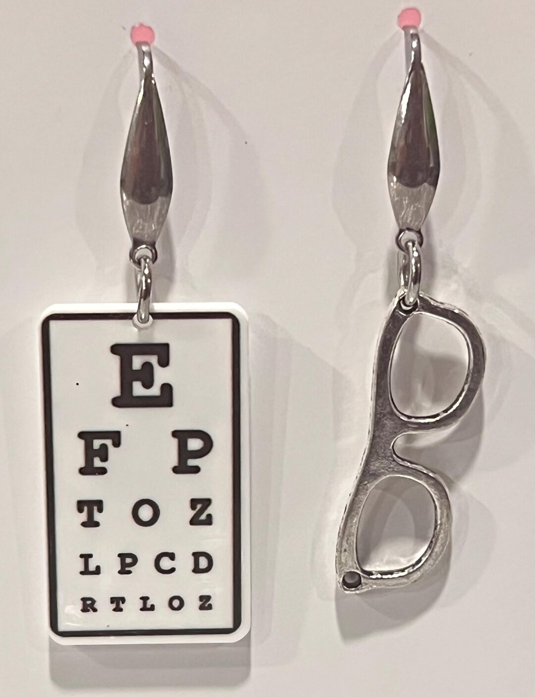 Eye Chart Earrings: Optical Jewelry Gift - Etsy