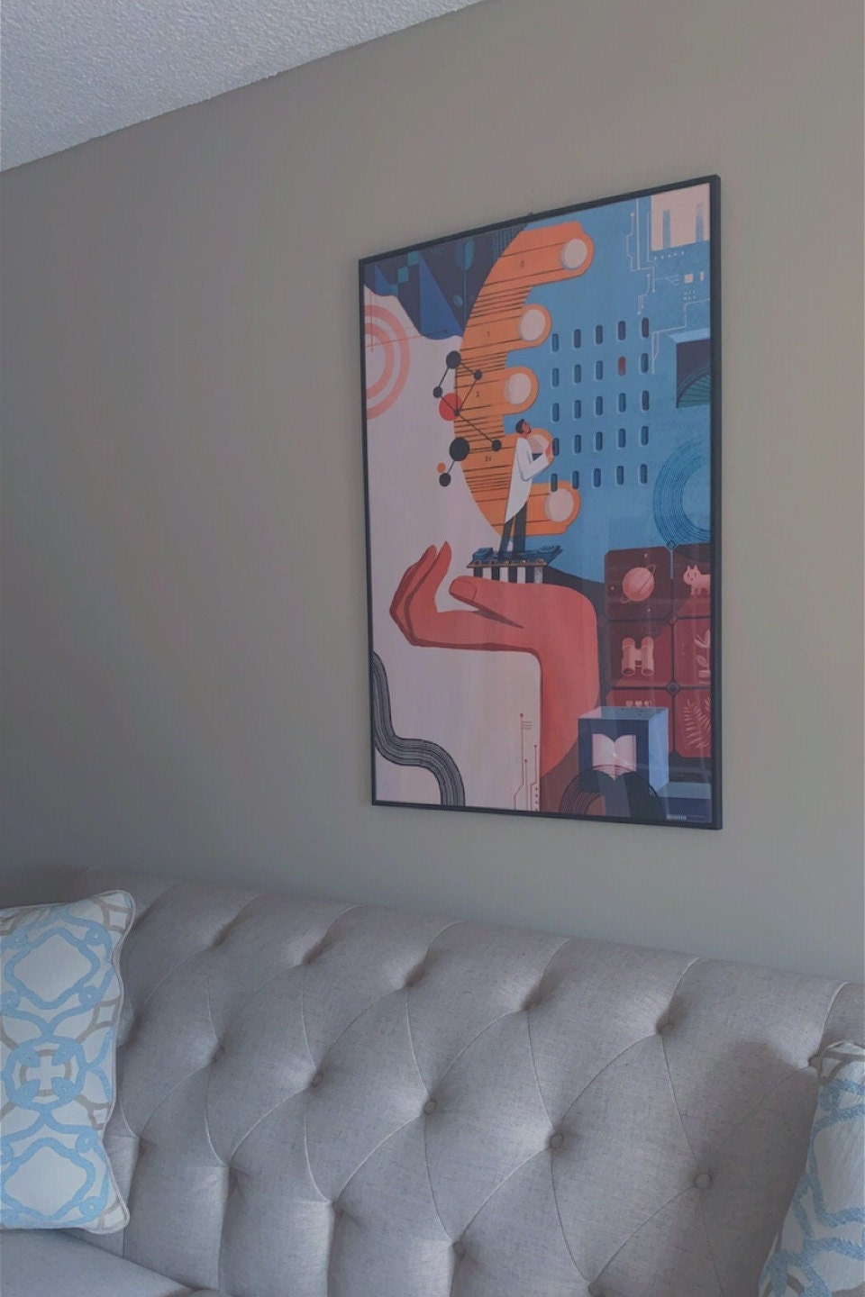 Microchip Computer Science Futuristic Program Code Art - Etsy