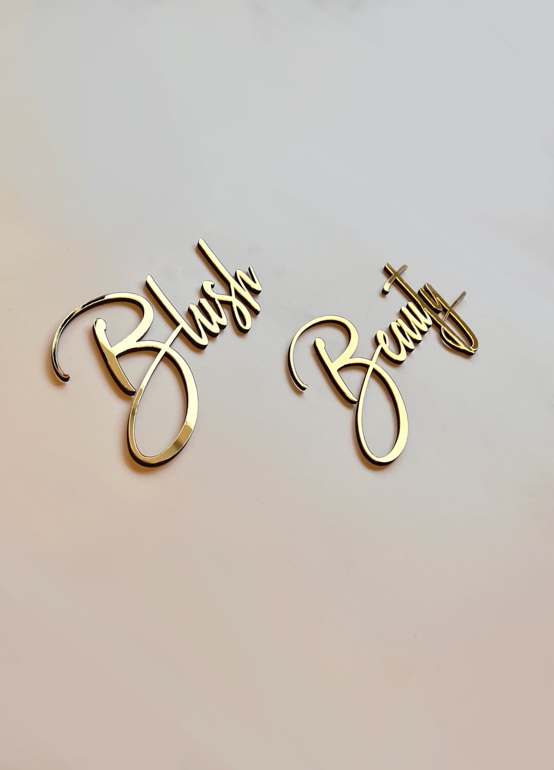 Custom Name Sign Personalised Gold Wall Sign for Decoration - Etsy