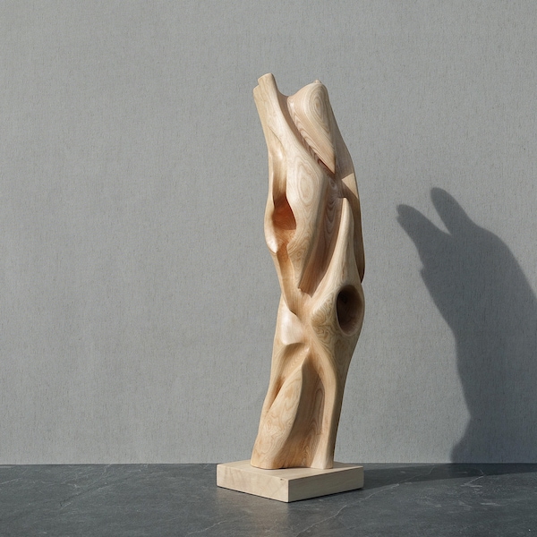 Wood Sculpture - Etsy