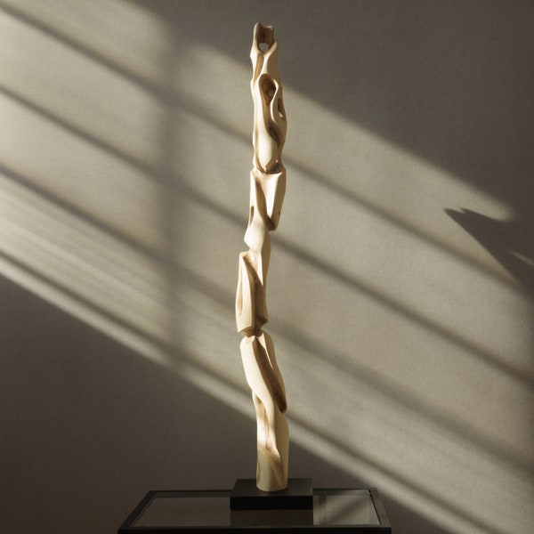 Abstract Wood Sculpture - Etsy