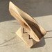 Handmade Walnut Wood Sculpture Minimalist Abstract Shelf Decor With ...