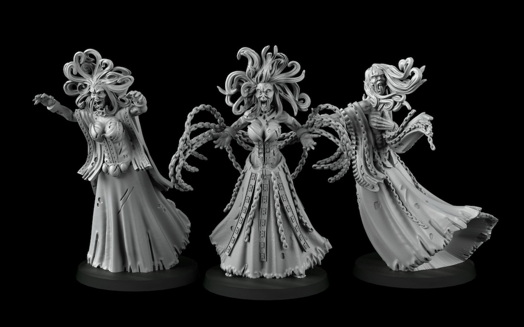 Banshee 3D Print Collectible Resin Miniature Dnd Pathfinder Ttrpg ...